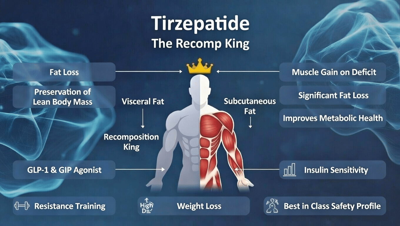 Tirzepatide Recomp King